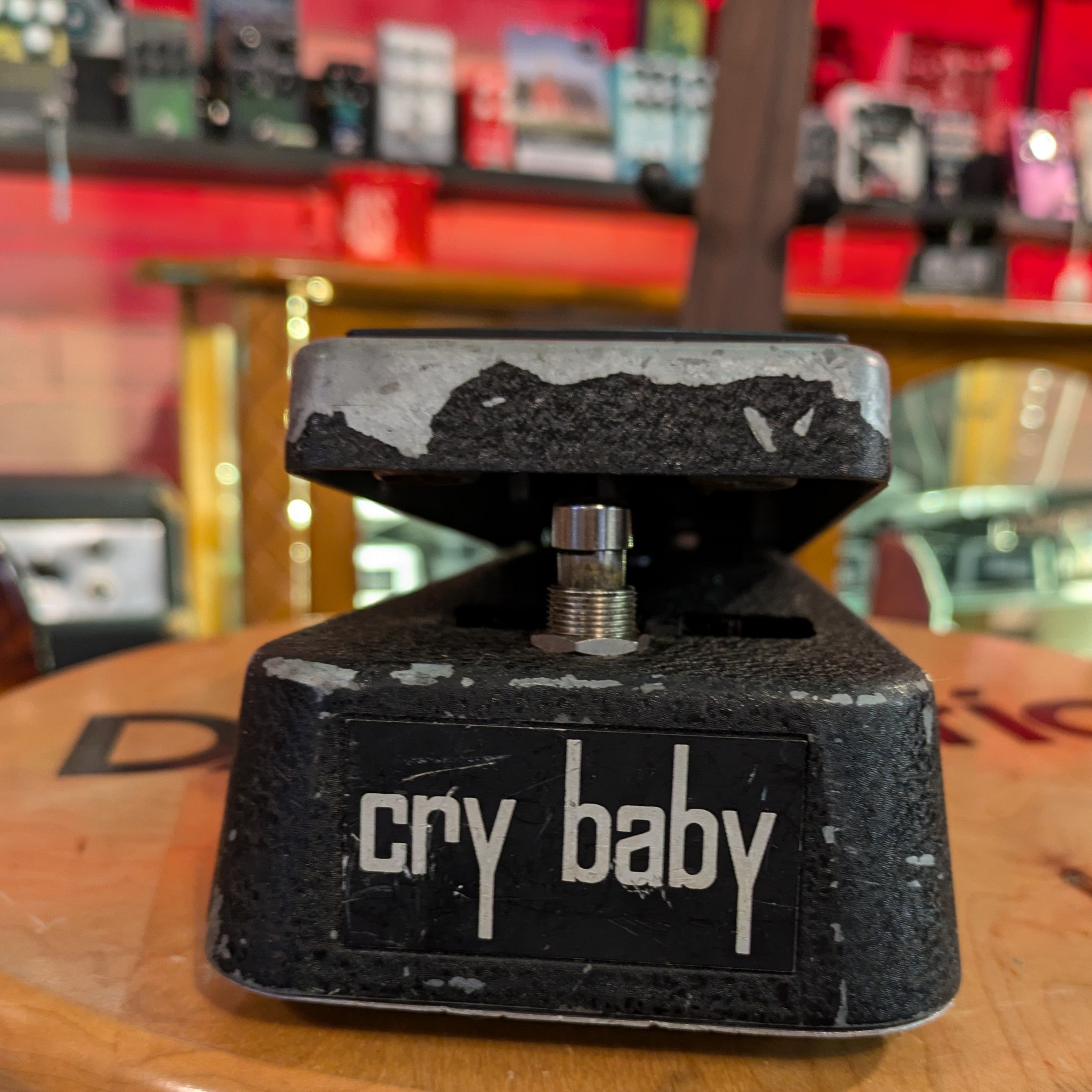 Thomas Organ Cry Baby Model 95 (TDK Inductor) 1970s Wah Pedal *New Pot