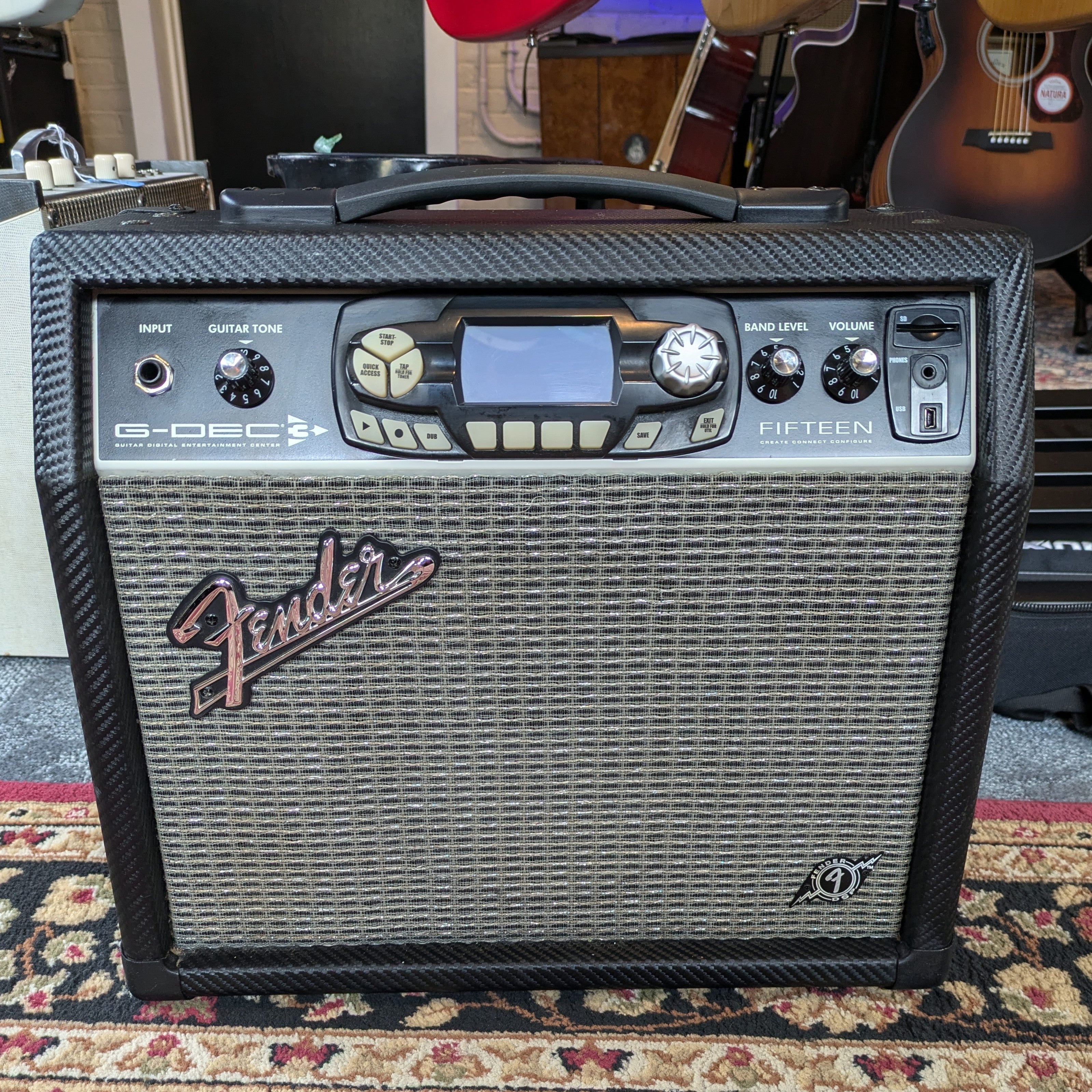 Fender G-DEC 3 Fifteen Guitar Digital Entertainment Center 15-Watt 1x8