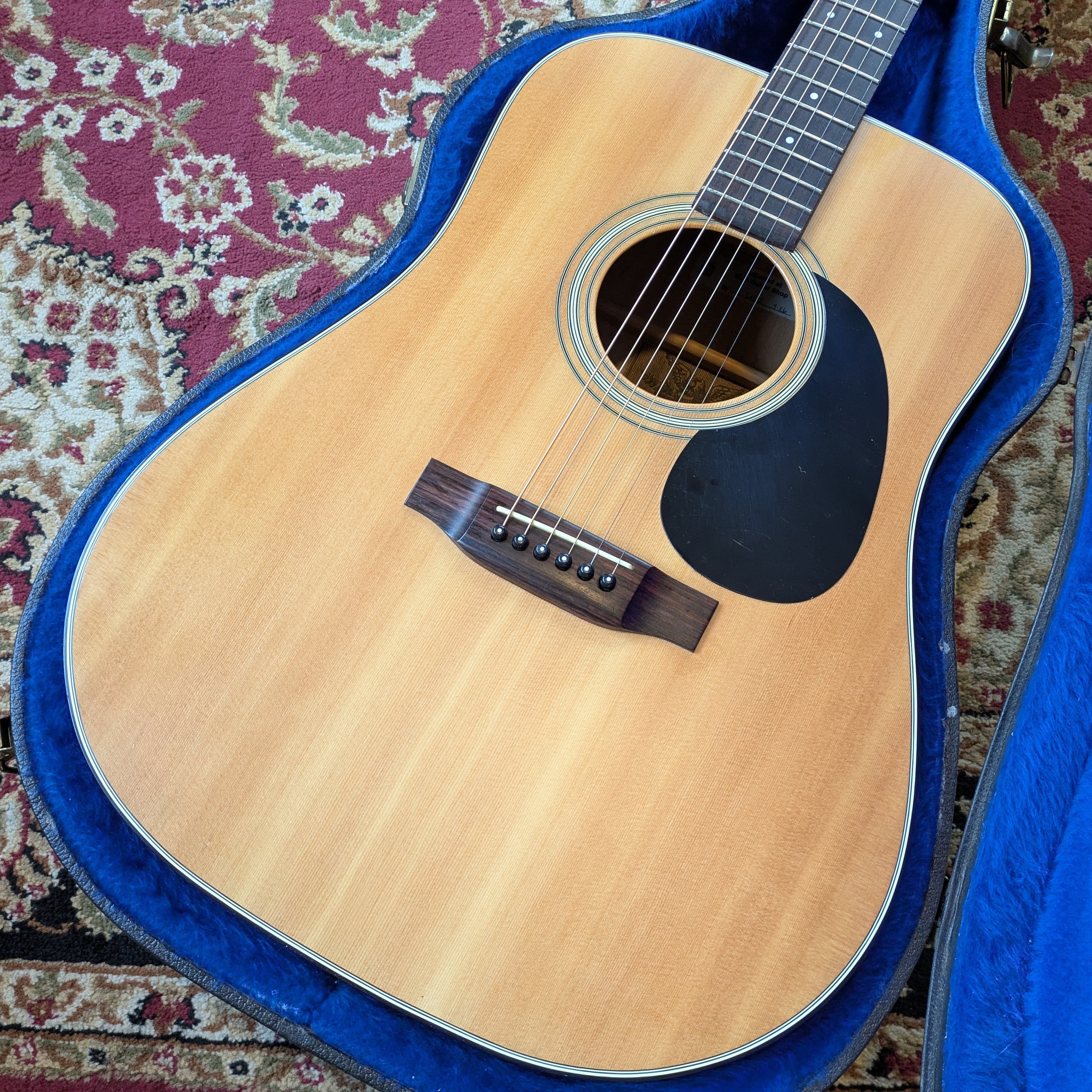 Alvarez 5048 Dreadnought Acoustic 1986 Natural (Japan) w/Case #3042