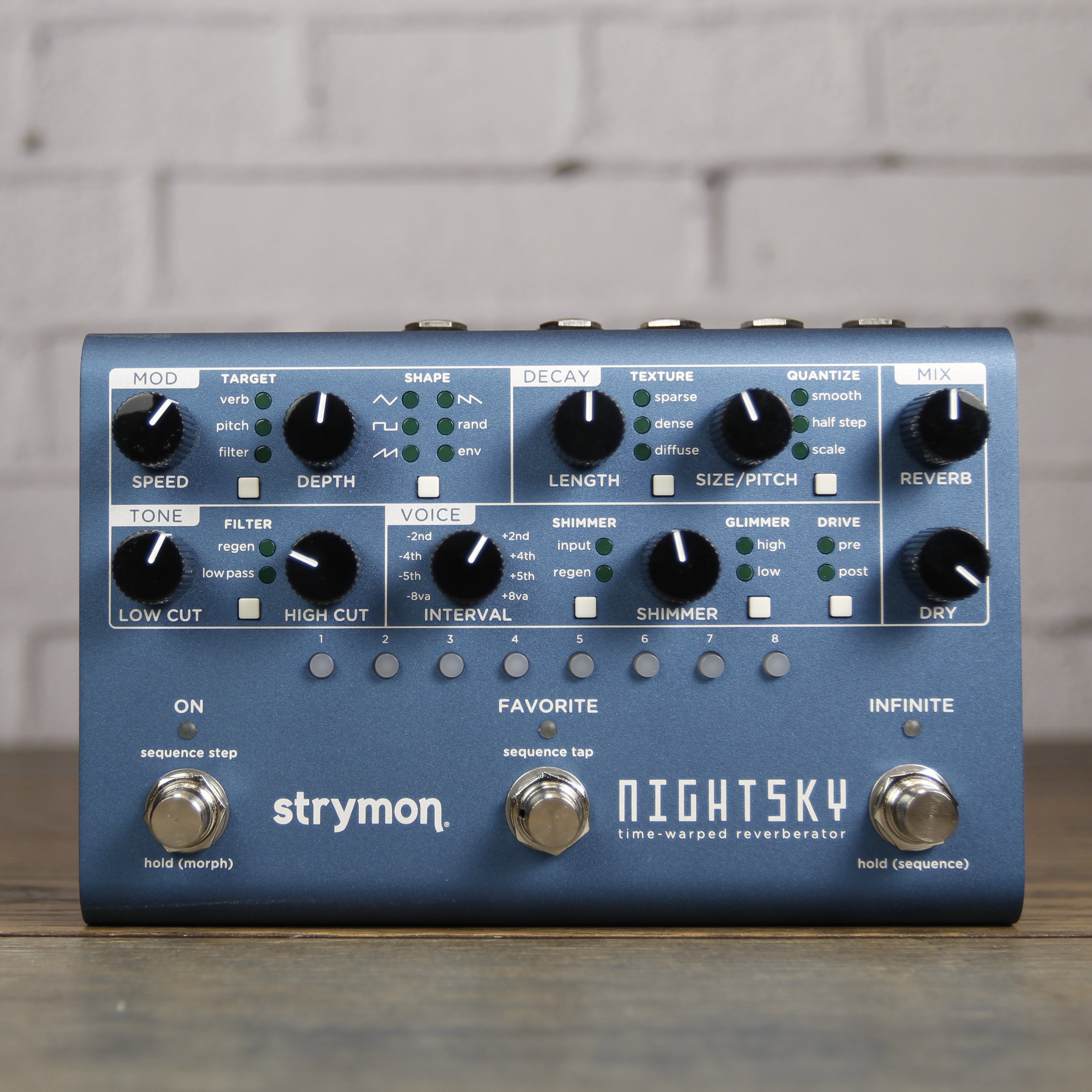 Strymon Nightsky Time-Warped Reverberator Pedal w/Free Shipping
