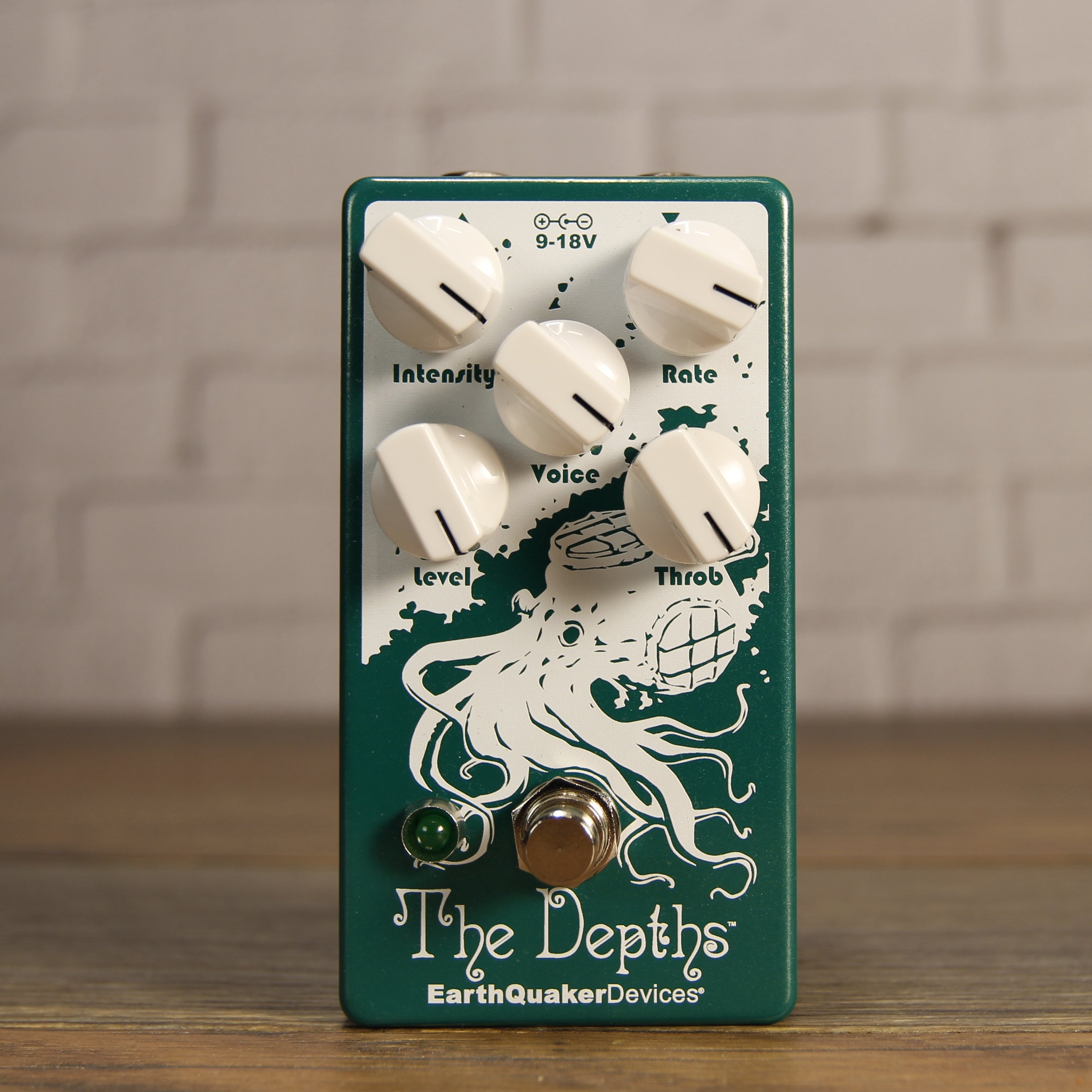 EarthQuaker Devices The Depths V2 Analog Optical Vibe Machine w/Free S