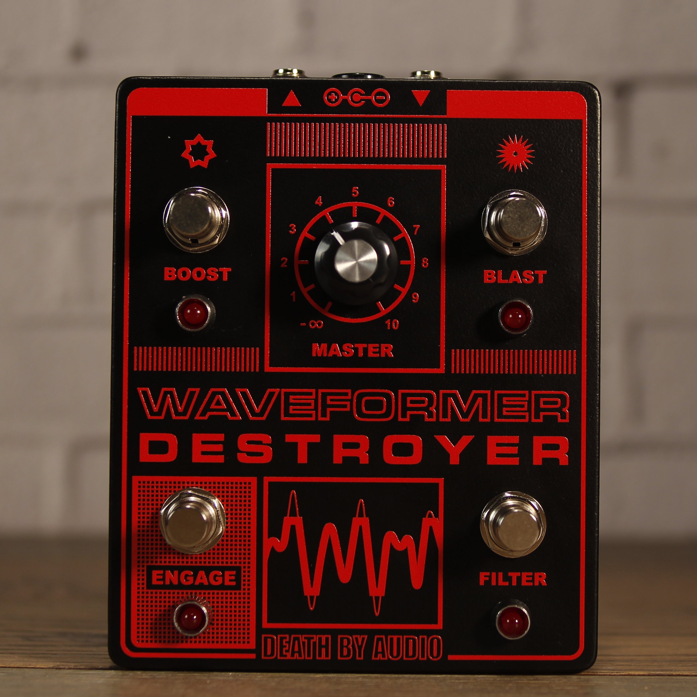 Death By Audio Waveform Destroyer Fuzz Distortion Pedal